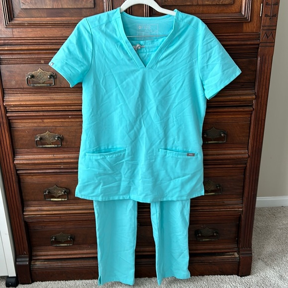 Figs | Pants & Jumpsuits | Figs Fresh Aqua Set Casma And Yola In Xs ...